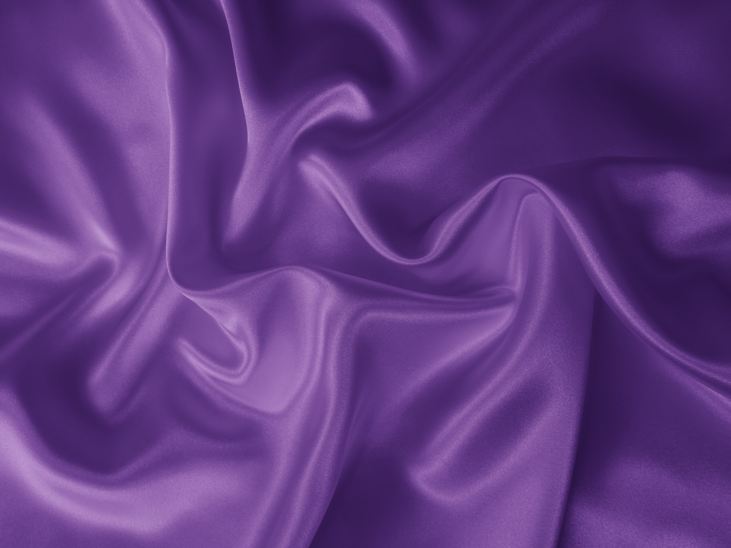 Beautiful smooth elegant wavy violet purple satin silk luxury cl ...